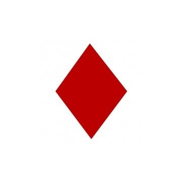 Marquages de votre voile par un losange féminin