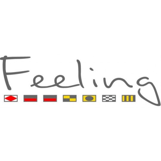 Sticker Logo Feeling