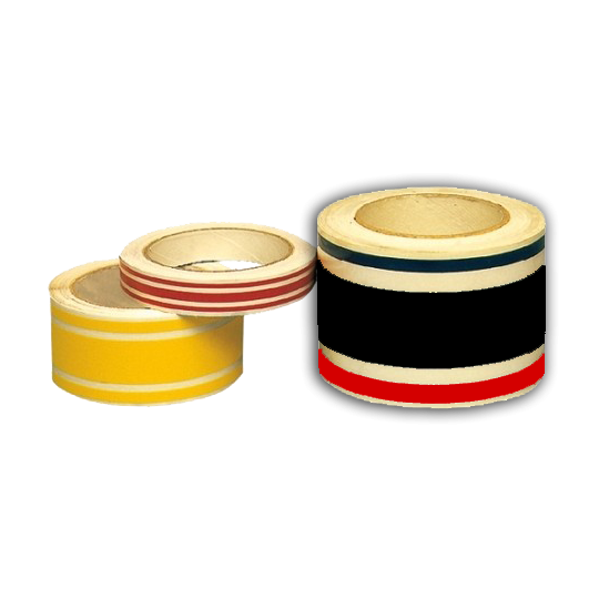 Triple strisce adesive decorative e reti, 3 colori a scelta, lunghezza 12m