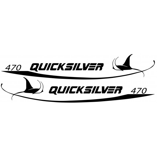 Sticker Logo Quicksilver 470