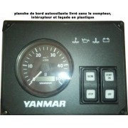 YANMAR MARINE dashboard sticker type B without keys
