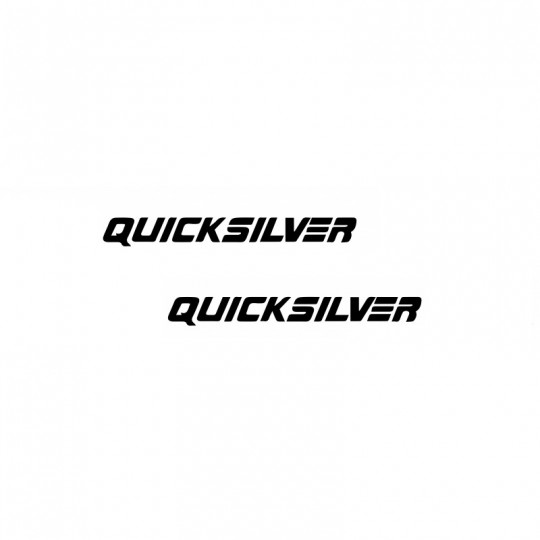 Quicksilver Logo Decal