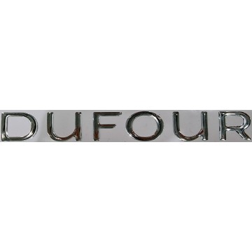 logo Dufour en relief pour tous les modèles
