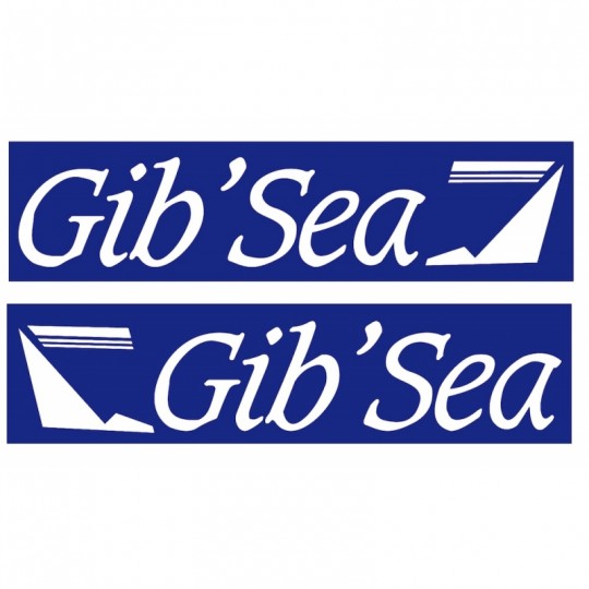 Gib sea old logo sticker