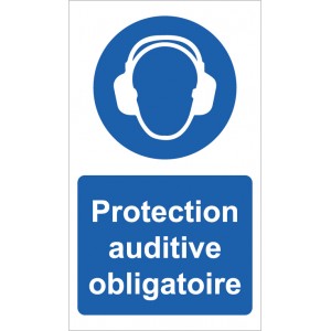 Sticker protection auditive obligatoire