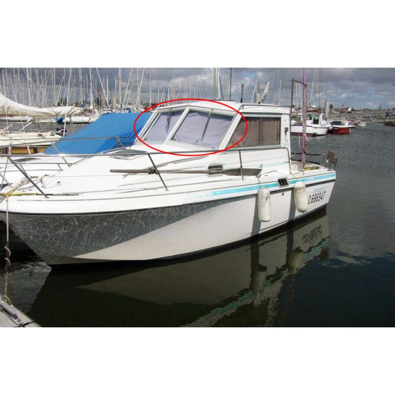 Parabrezza e finestrino per barca a motore