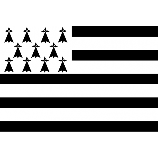 Breton Flag Stickers for Boat